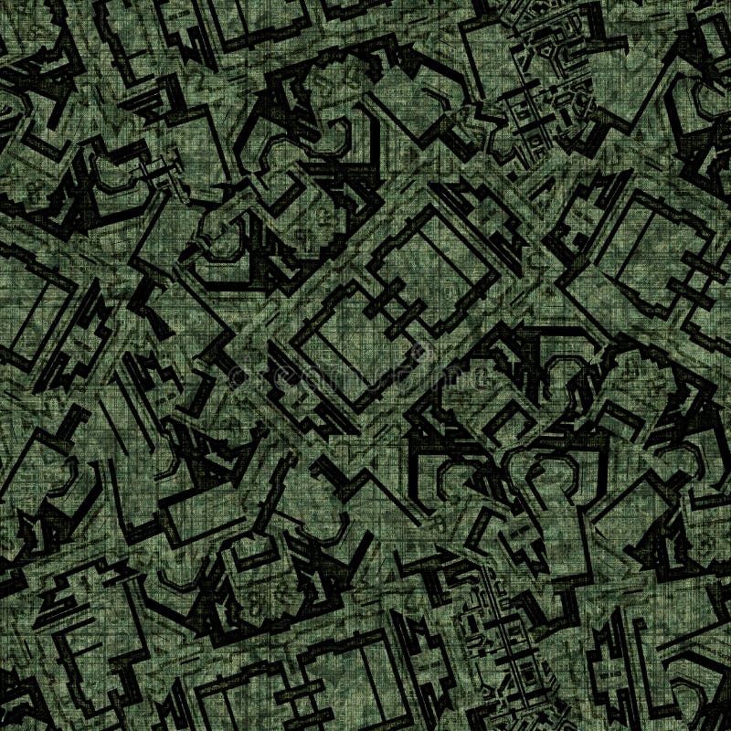 Grunge Forest Green Random Geometric Distressed Seamless Texture ...