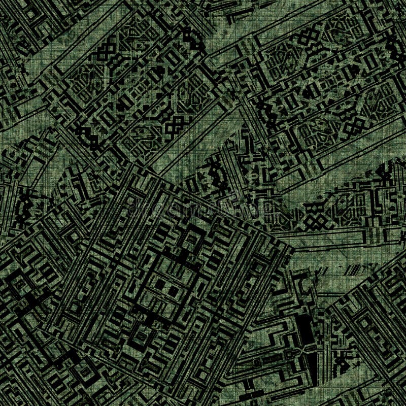 Grunge Forest Green Random Geometric Distressed Seamless Texture ...
