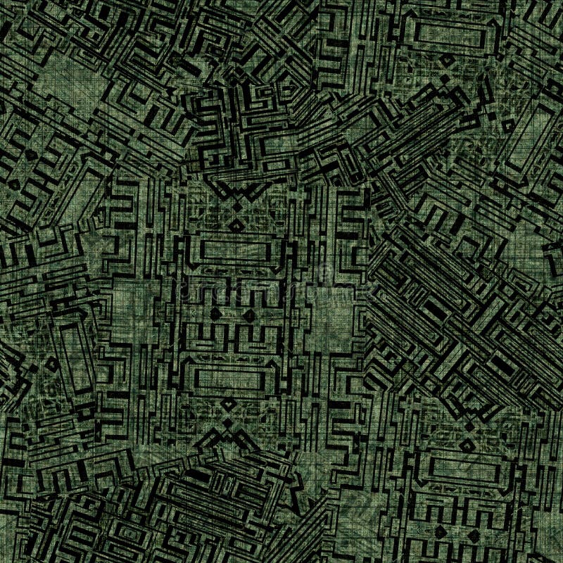 Grunge Forest Green Random Geometric Distressed Seamless Texture ...