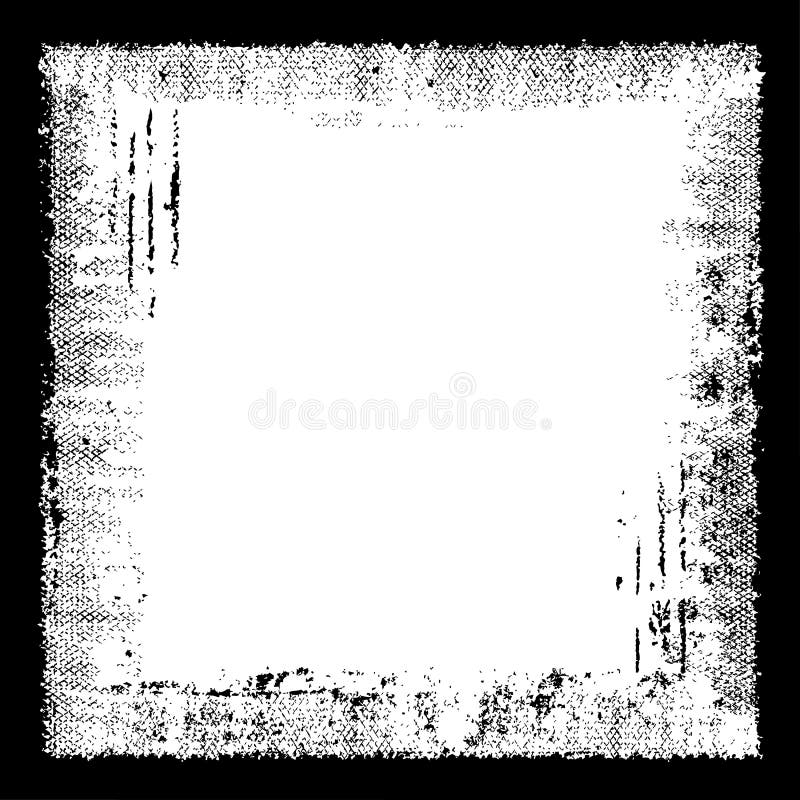 Vector Grunge Border Frame stock vector. Illustration of frame - 8281472