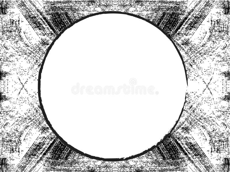 Grunge frame stock illustration. Illustration of brush - 9315574