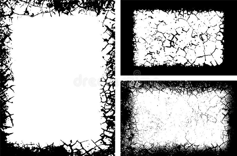 Grunge Frame Collection: Distressed and Jagged Borders for Artistic ...
