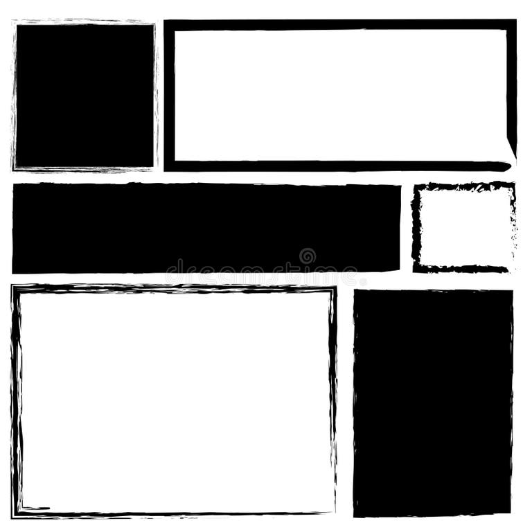 Blank Distressed Shapes Stock Illustrations – 542 Blank Distressed ...