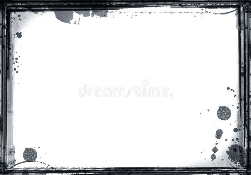 Grunge Frame - Large Distressed Texture . Decorative Vector Vintage ...