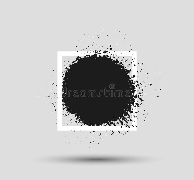 Rough Ink Splash Borders Stock Illustrations – 518 Rough Ink Splash ...