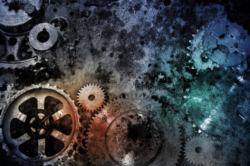 Assorted gears stock image. Image of mechanical, technology - 19920893