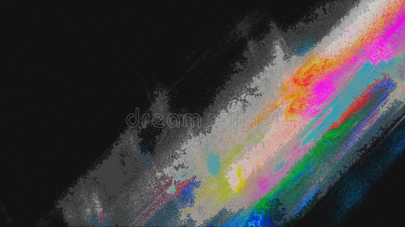 Grunge Glitch Pattern with TV Screen Static and Colorful Abstract Art ...