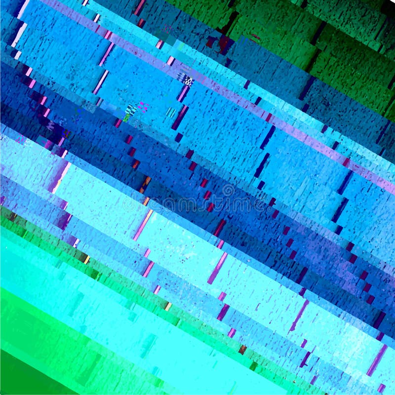 Abstract Glitch Texture stock vector. Illustration of display - 170187375