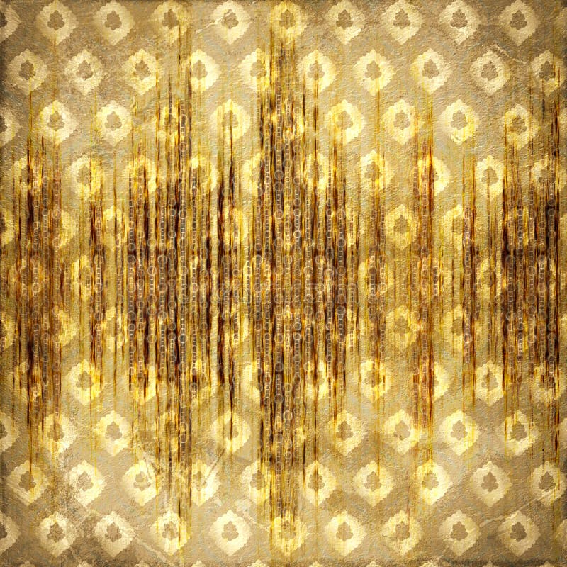 Grunge gold background stock illustration. Illustration of interior ...