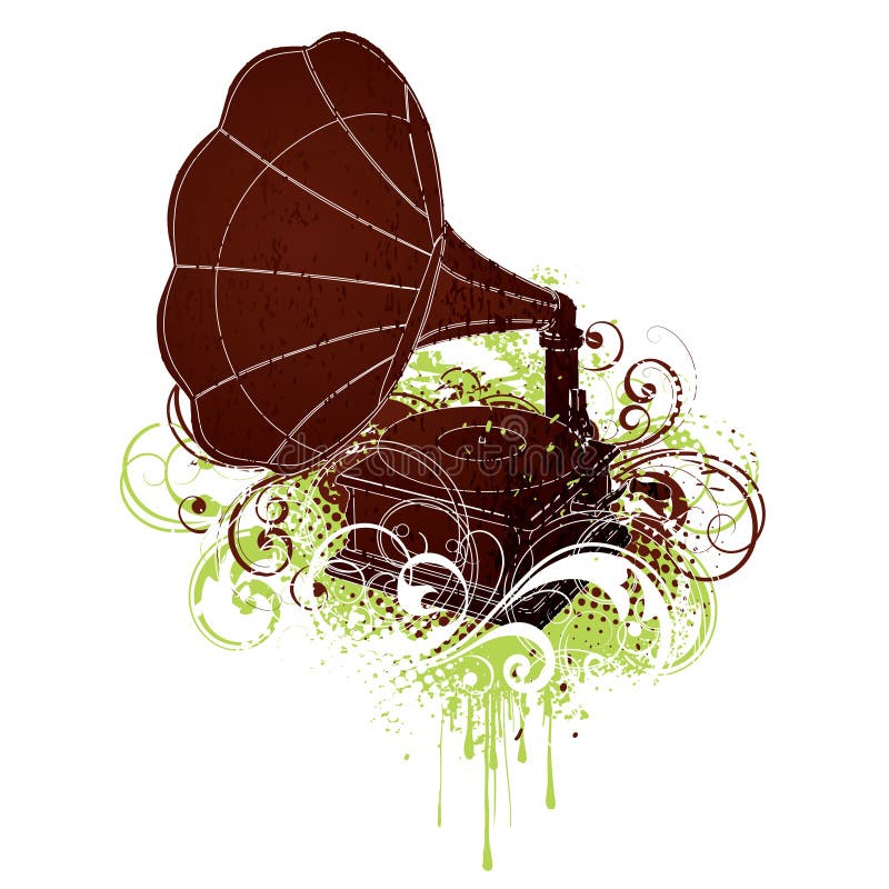 Gramophone Pattern Stock Illustrations – 4,452 Gramophone Pattern Stock ...