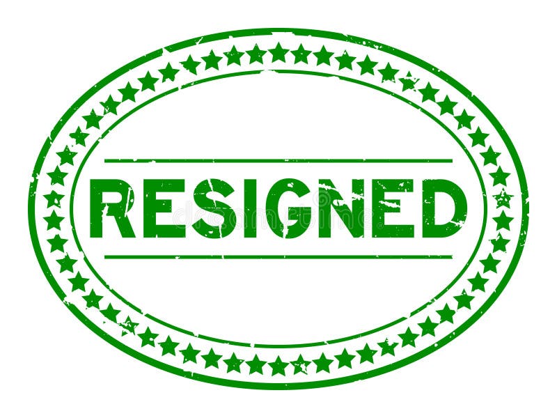 Grunge Green Resigned Oval Rubber Stamp on White Background Stock ...