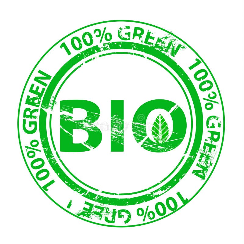 Bio sticker. stock vector. Illustration of peel, badge - 153875982