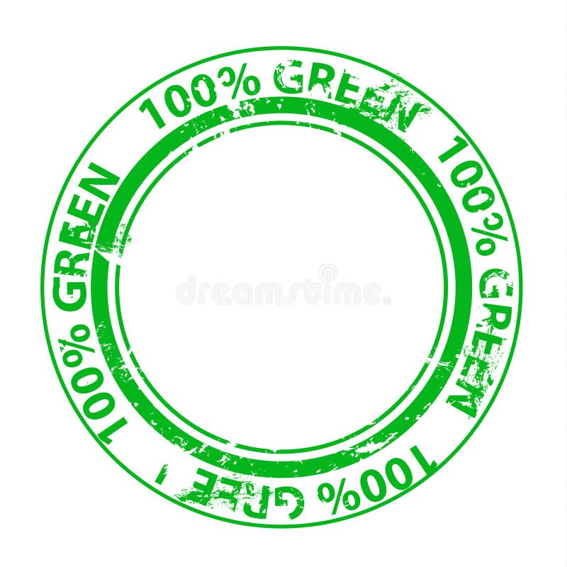 Grunge green stamp stock illustration. Illustration of organic - 27838932