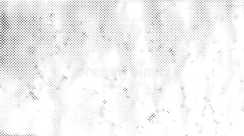 Grunge Halftone Background. Comic Pixelated Texture. Abstract Dotted ...