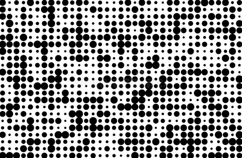 Grunge Halftone Background. Digital Gradient. Dotted Pattern with ...