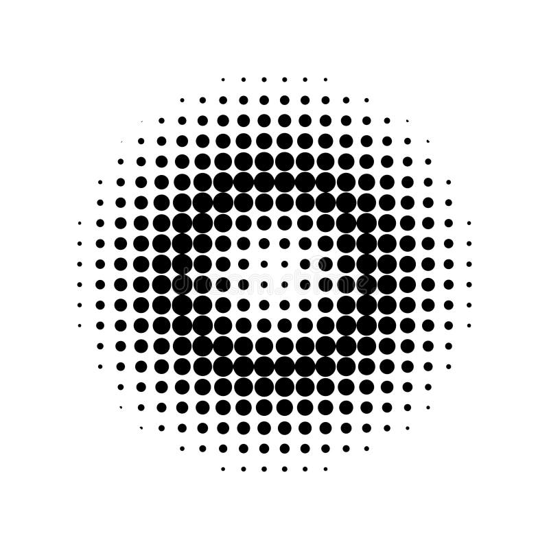 Grunge Halftone Background Vintage Dots Stock Illustration ...