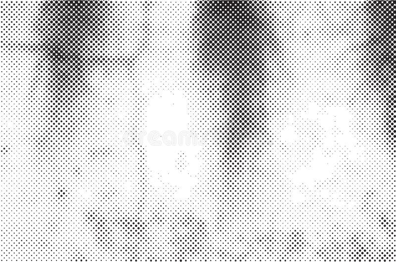 Grunge Halftone Dots Background Stock Vector - Illustration of stroke ...