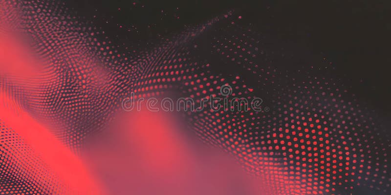 Grunge Halftone Texture with Distorted Dots Creating an Abstract Effect ...