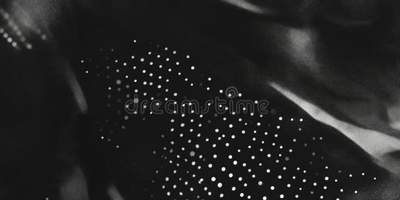 Grunge Halftone Texture with Fading Dots on a Dark Background Stock ...