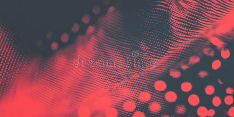 Grunge Halftone Texture with High Contrast Dots on a Black Background ...