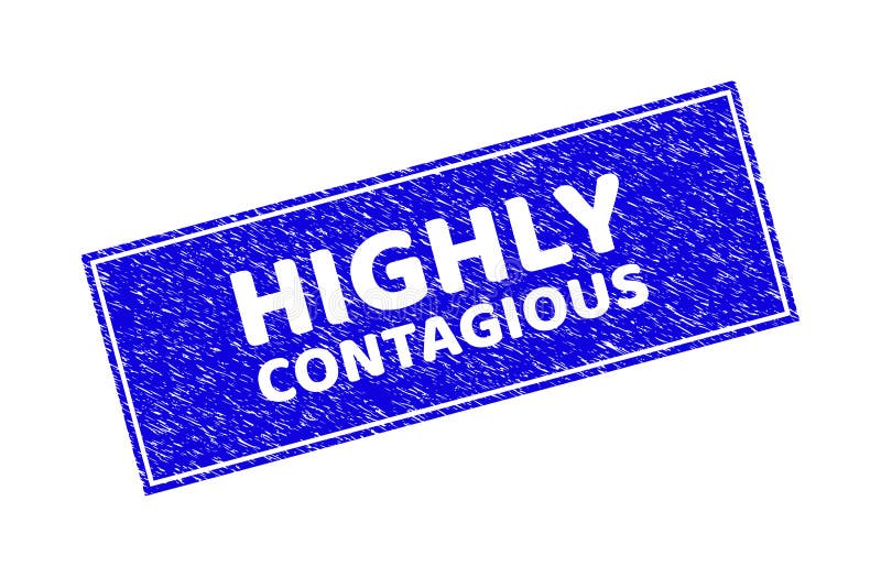 Highly Contagious Vintage Rusty Metal Sign Stock Vector - Illustration ...