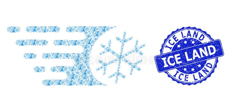 Freezing Blue Bird Illustration Stock Vector - Illustration of comic ...