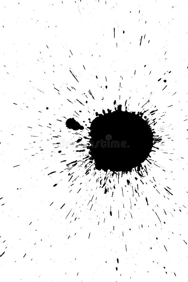 Blots of black ink stock image. Image of blot, mottled - 35939459