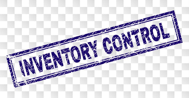 Grunge INVENTORY CONTROL Rectangle Stamp Stock Vector - Illustration of ...