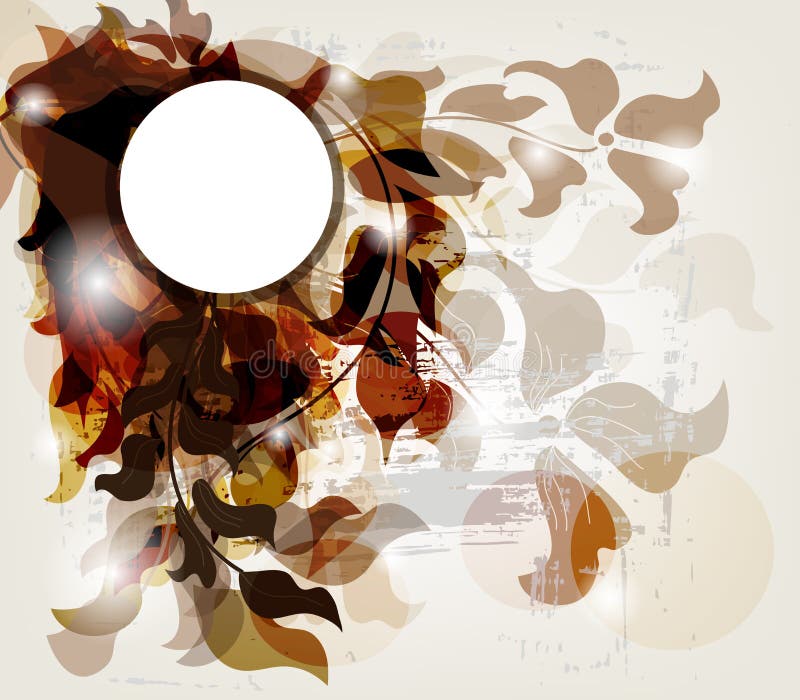 Grunge Invitation Card with Space for Text Stock Vector - Illustration ...