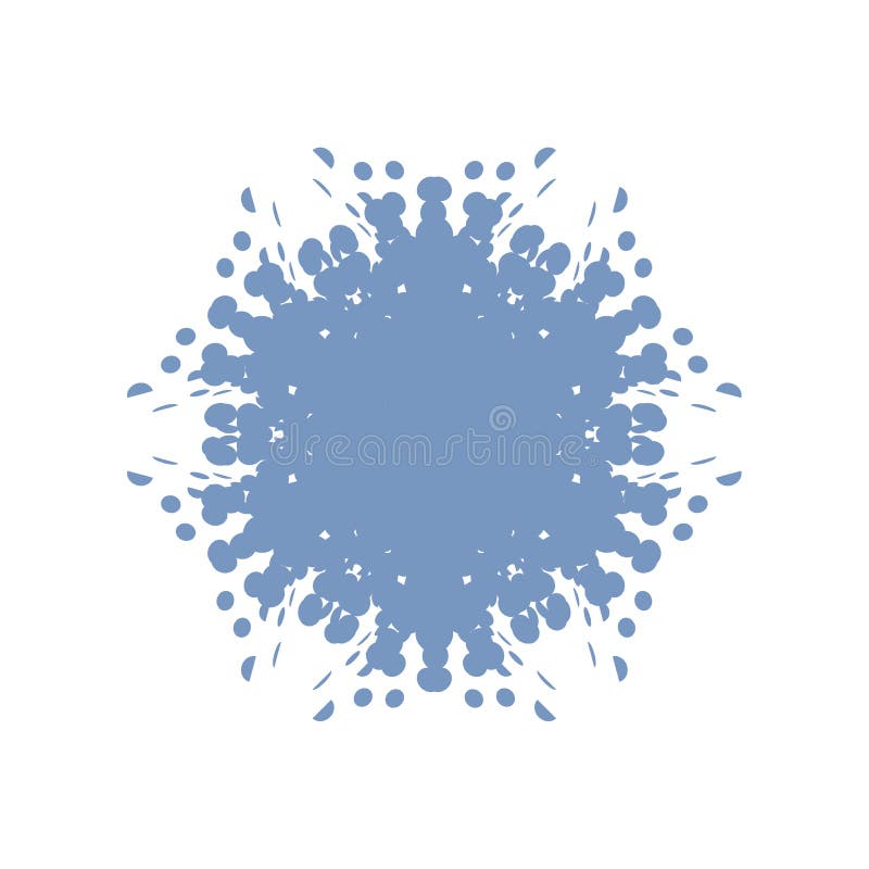 Blue Snowflake Certificate Stock Illustrations – 593 Blue Snowflake ...