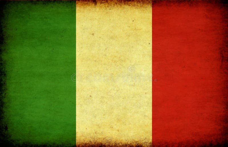 Italy Text with Italian Flag Stock Illustration - Illustration of ...