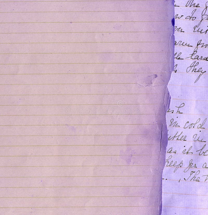 Gammalt Papper Med Linjer Bakgrund Fotografering för Bildbyråer - Bild ...