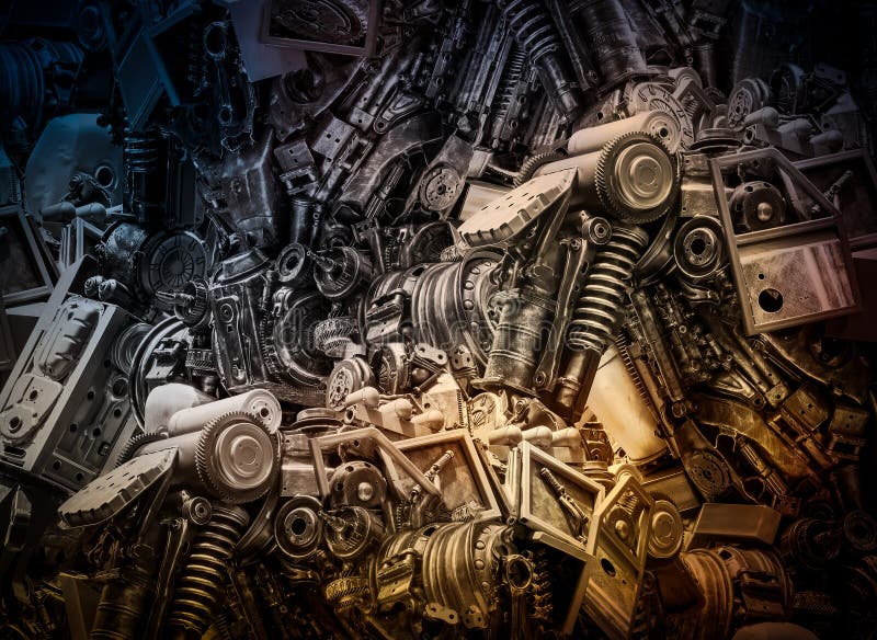 Grunge machine stock image. Image of grunge, engine, camshaft - 88097313