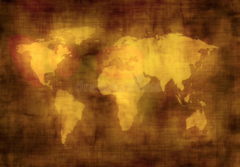 Grunge map stock illustration. Illustration of antique - 2166571