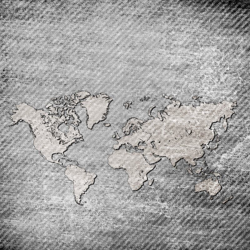 Grunge map stock illustration. Illustration of graphic - 37490869