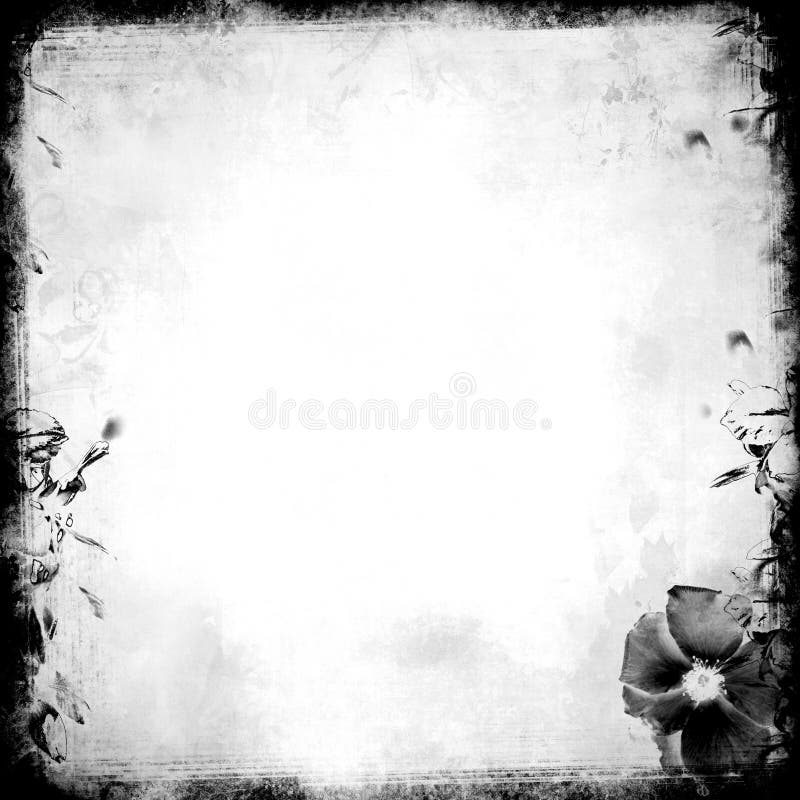 Grunge mask/overlay stock illustration. Illustration of flower - 5283423