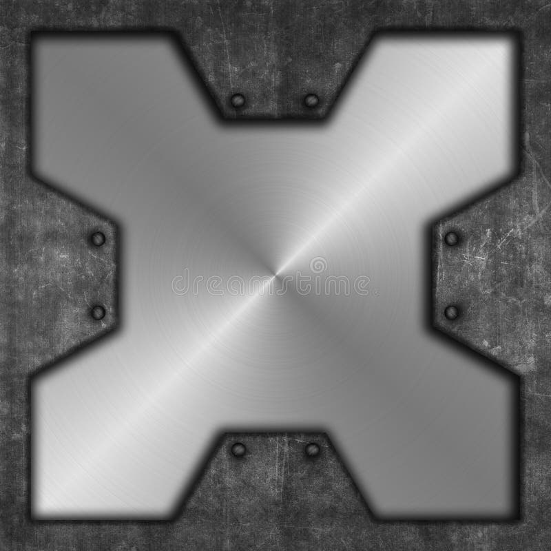 Grunge metal background stock illustration. Illustration of background ...