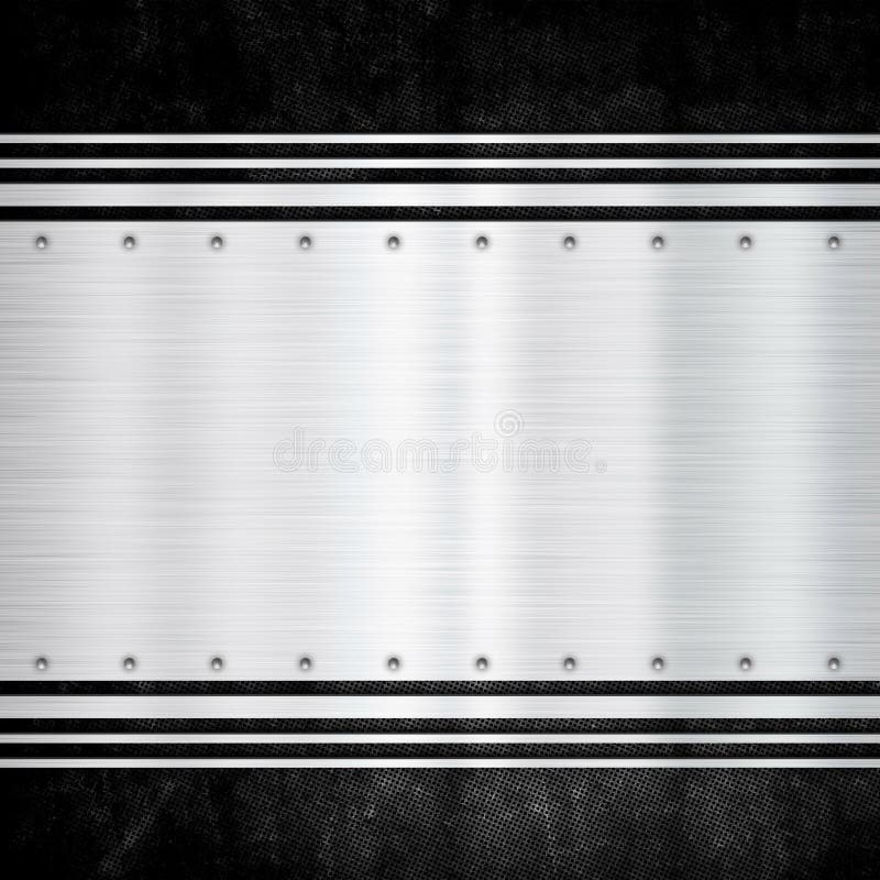 Grunge metal background stock illustration. Illustration of grunge ...