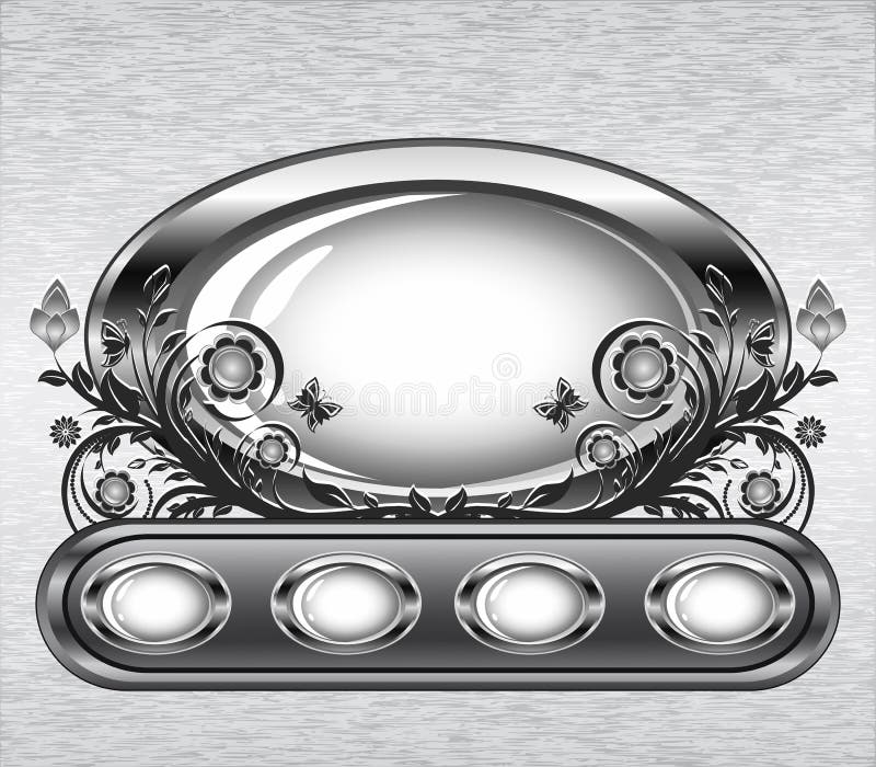 Metal Oval Stock Illustrations – 4,941 Metal Oval Stock Illustrations ...