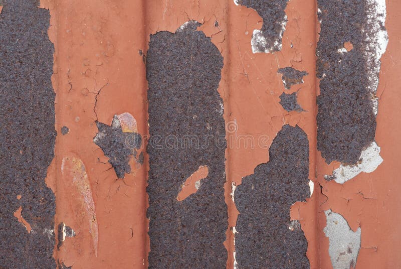 Rusty Metal Texture. Stain, Surface Red and White Iron Stock Image ...