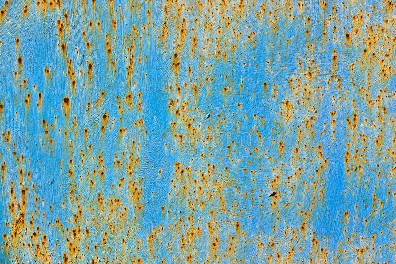 Metal blue rusty texture stock image. Image of grunge - 35232365