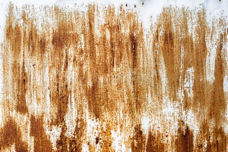 Grunge Metal Painted Texture. Old Painted Metal Surface with Rust and ...