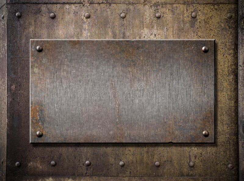 Grunge Metal Background with Torn Edges Stock Photo - Image of steel ...