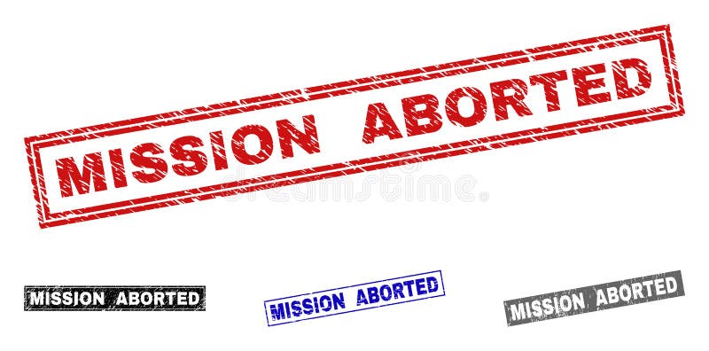 Mission Aborted Label or Sticker Stock Vector - Illustration of ... Mission Aborted Label or Sticker Stock Vector - Illustration of ...