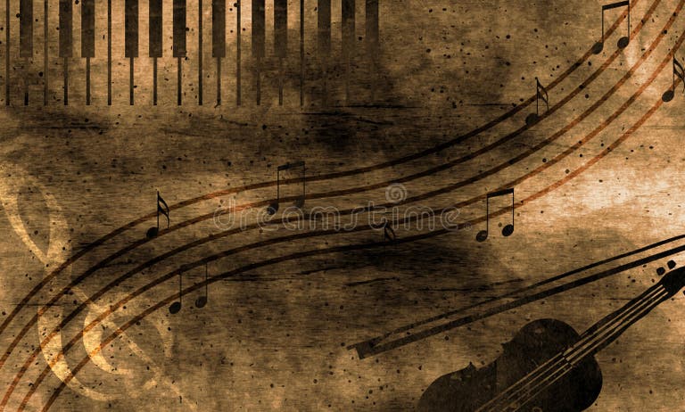 Brown Grunge Music Background Stock Illustrations – 2,390 Brown Grunge ...