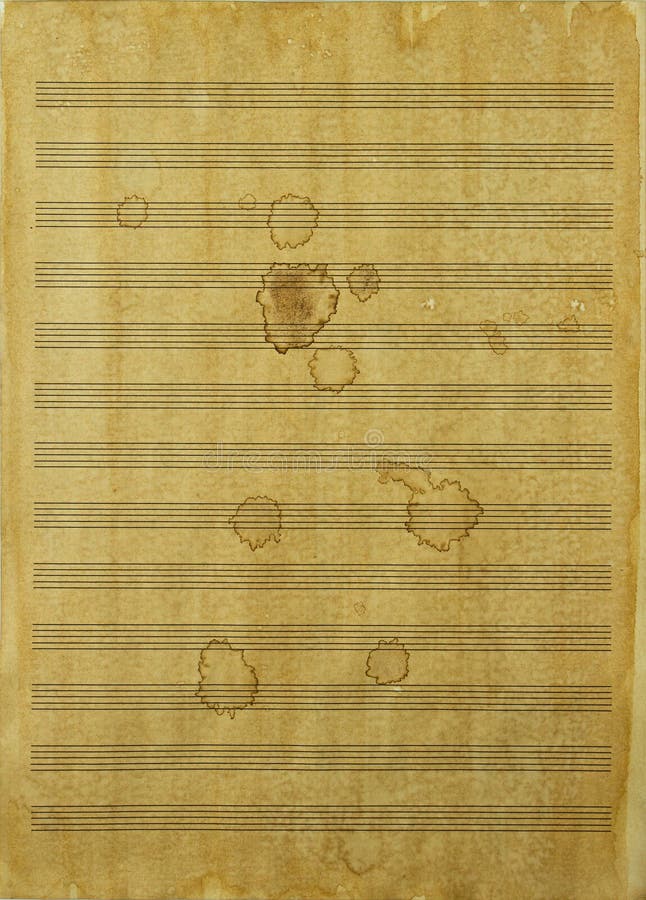 Grunge music paper stock image. Image of page, ancient - 22058779