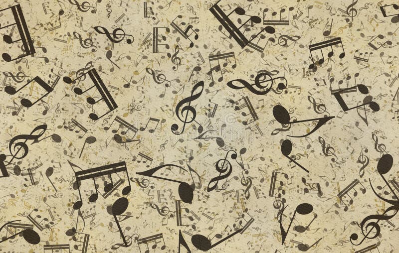 Music Manuscript Background Stock Illustrations – 603 Music Manuscript ...