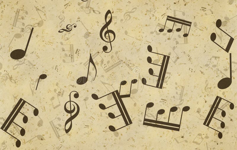 Music Manuscript Background Stock Illustrations – 603 Music Manuscript ...