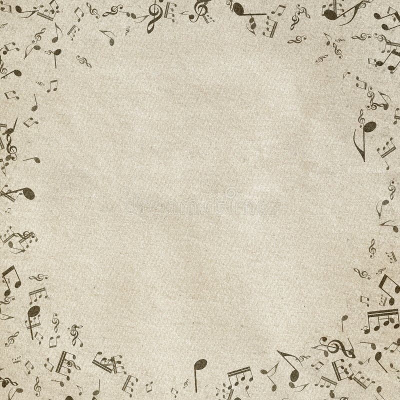Old musical background stock photo. Image of music, sign - 236427714