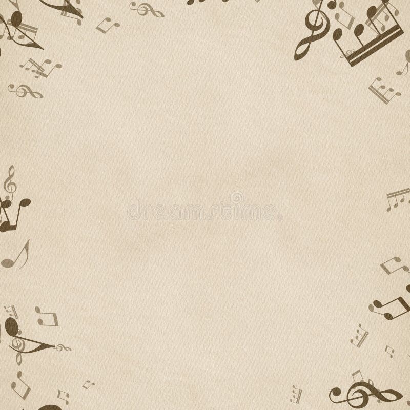 Old musical background stock image. Image of musical - 245767005